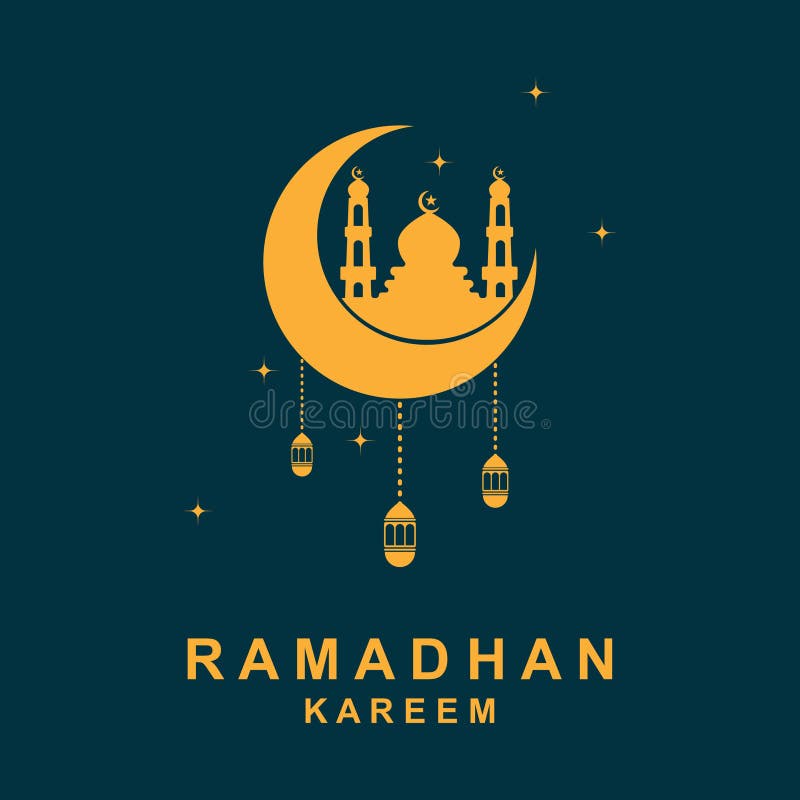 Ramadan Logo Vector Illustration Design Stock Vector - Illustration of ...