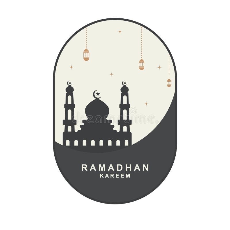 Ramadan Logo Vector Illustration Design Stock Vector - Illustration of ...