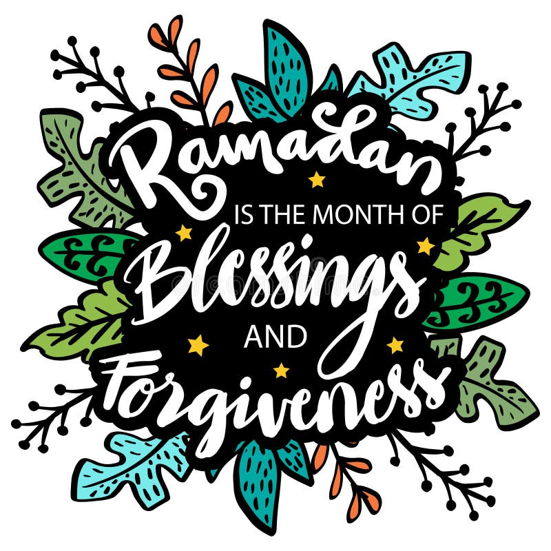 Ramadan Forgiveness stock vector. Illustration of mercy - 92430972