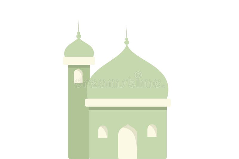 Ramadan Mubarak Mosque. Mosque Illustration in Different Styles. Mosque ...