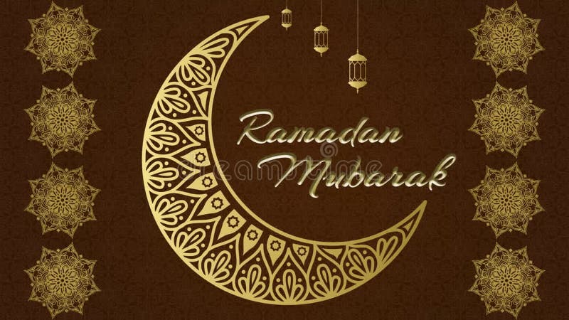 Ramadan Mubarak with Ramadan Texture Background for Ramadan Kareem ...