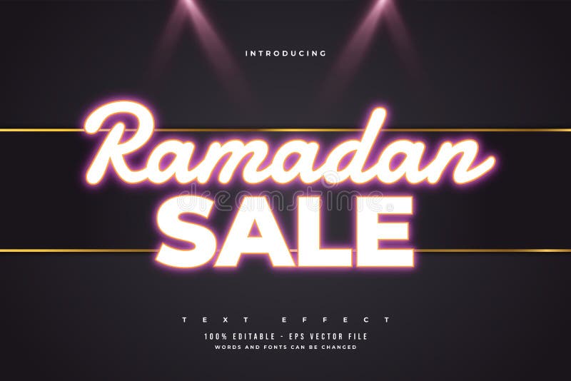 Editable Ramadan Text in Gold and Silver Style with Texture Effect ...