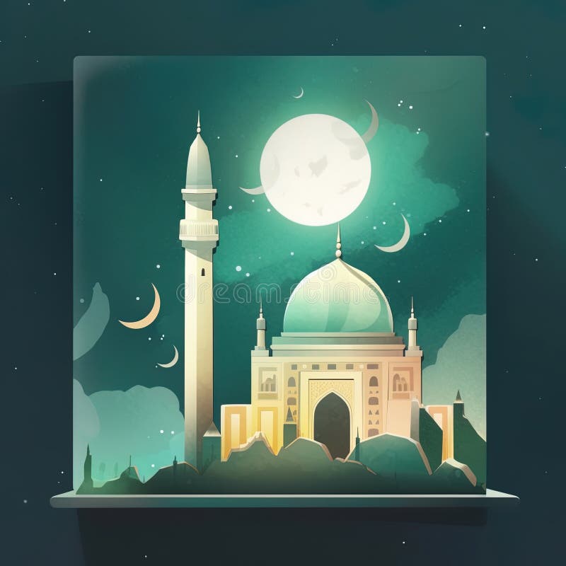 Ramadan with Stunning Illustrations that Feature Traditional and Modern ...