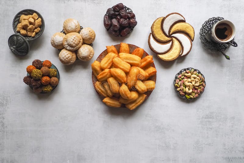Awama ramadan cakes stock image. Image of awama, food - 32468873
