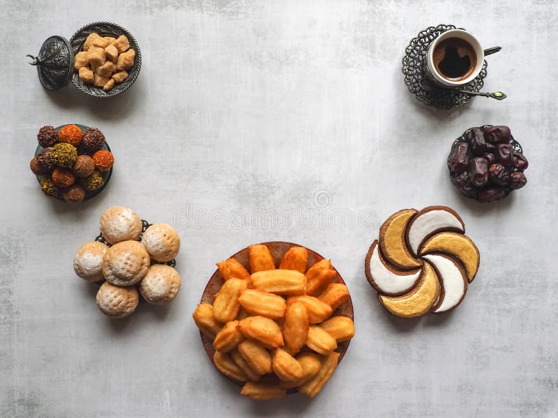 Awama ramadan cakes stock image. Image of awama, food - 32468873
