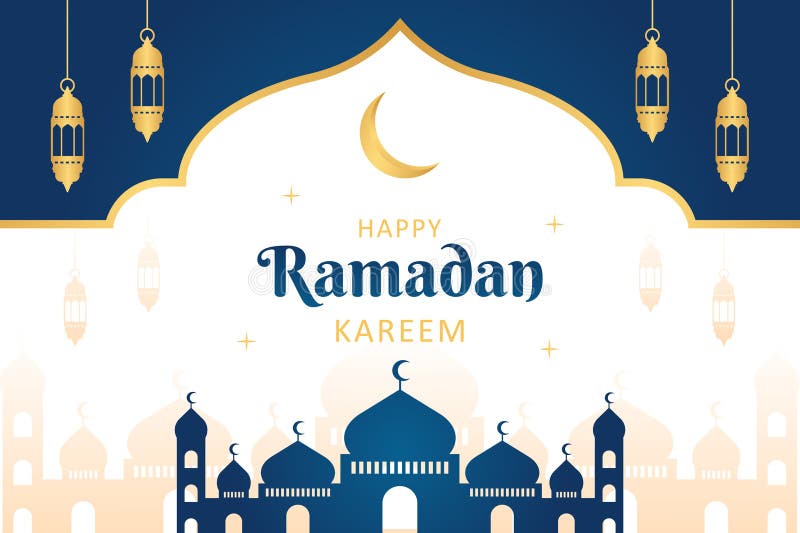 Happy Ramadan Decorative Border Frame Design Stock Illustrations – 826 ...