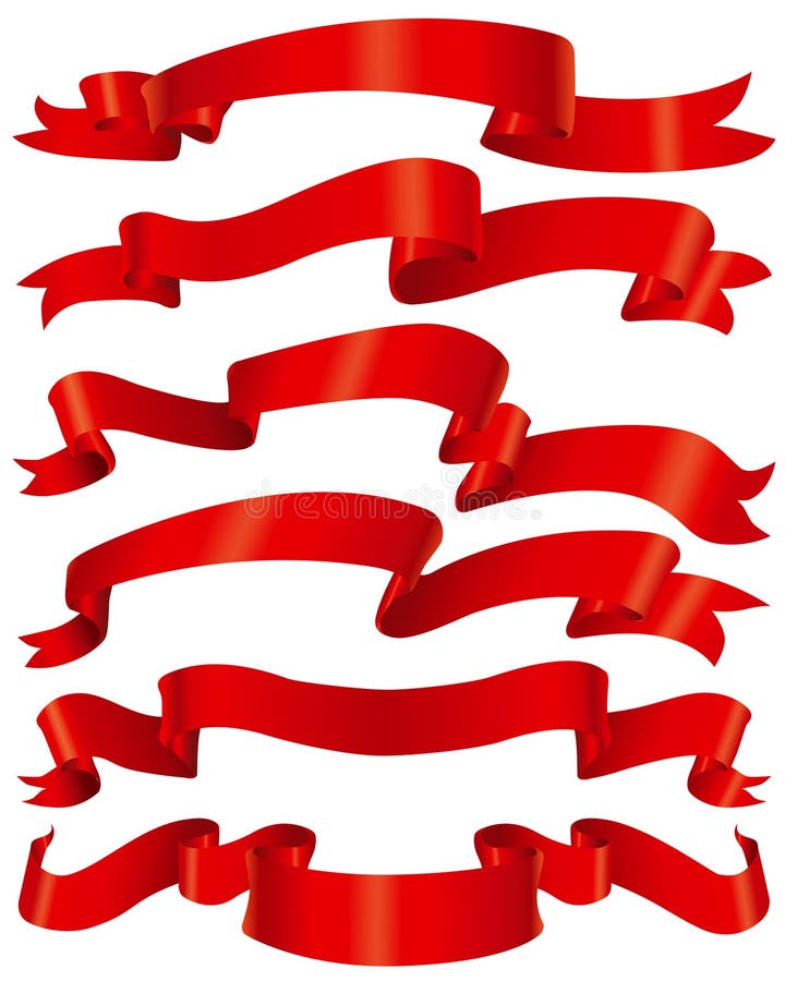 Ramassage de bandes rouges illustration de vecteur. Illustration du ...