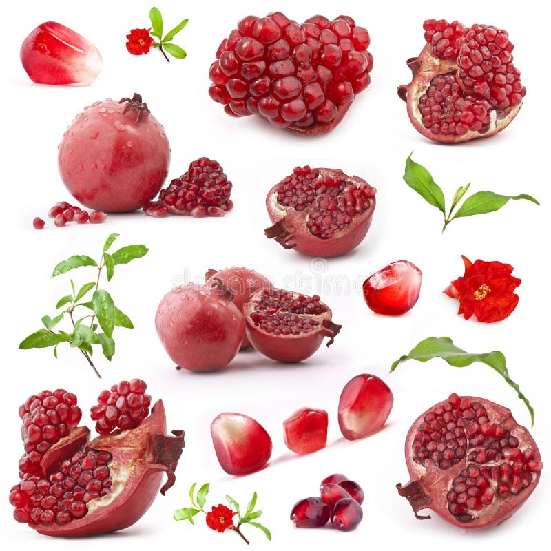 Ramassage De Fruits Rouges De Grenade Image stock - Image du baisses ...