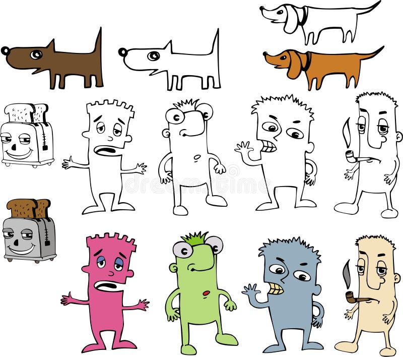 Ramassage de vecteur illustration de vecteur. Illustration du pain ...