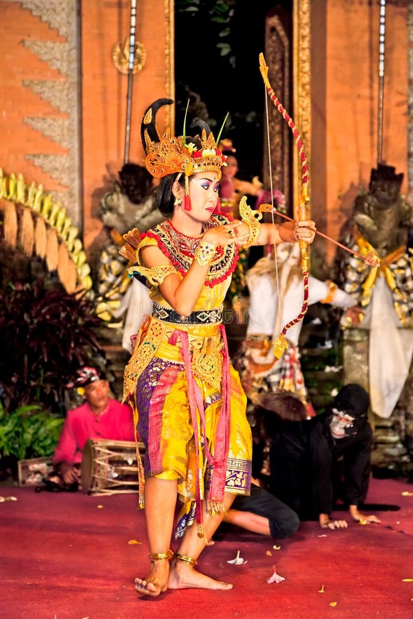 Ramayana Dance by the Bina Remaja Troupe Editorial Photo - Image of ...
