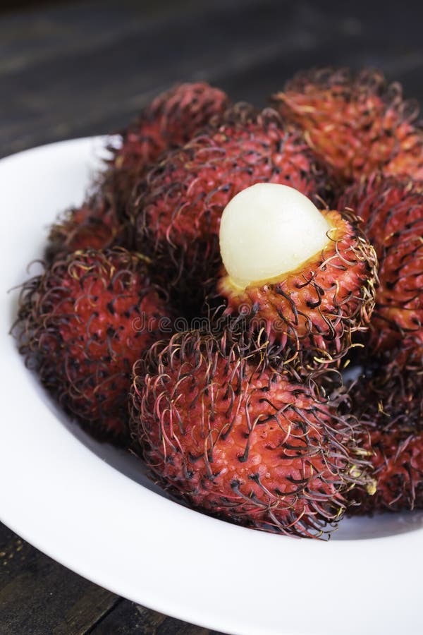 Rambutan imagen de archivo. Imagen de indonesia, hawai - 34483655