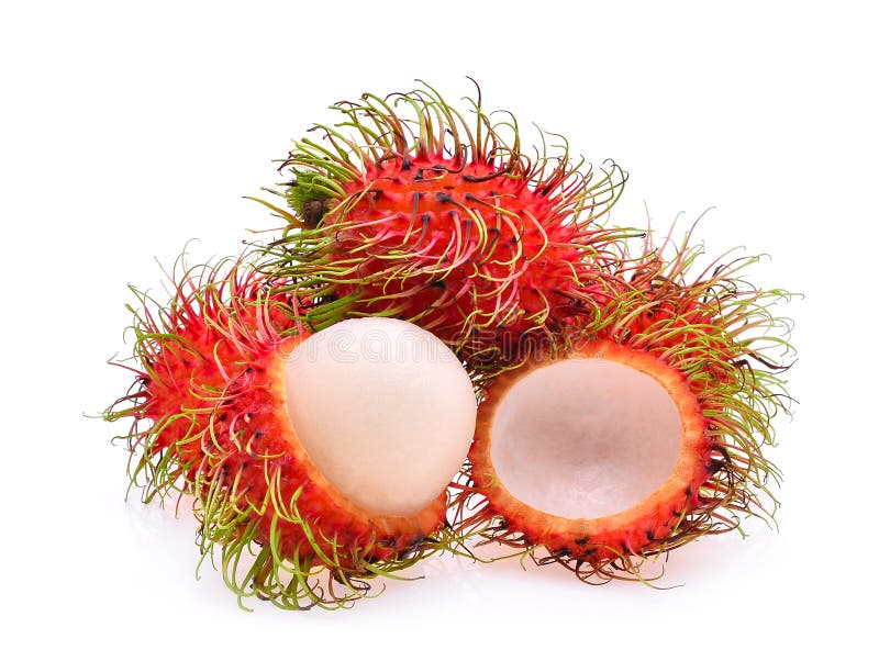 Rambutan - Tropical Exotic Fruit of Southeast Asia, Philippines Stock ...