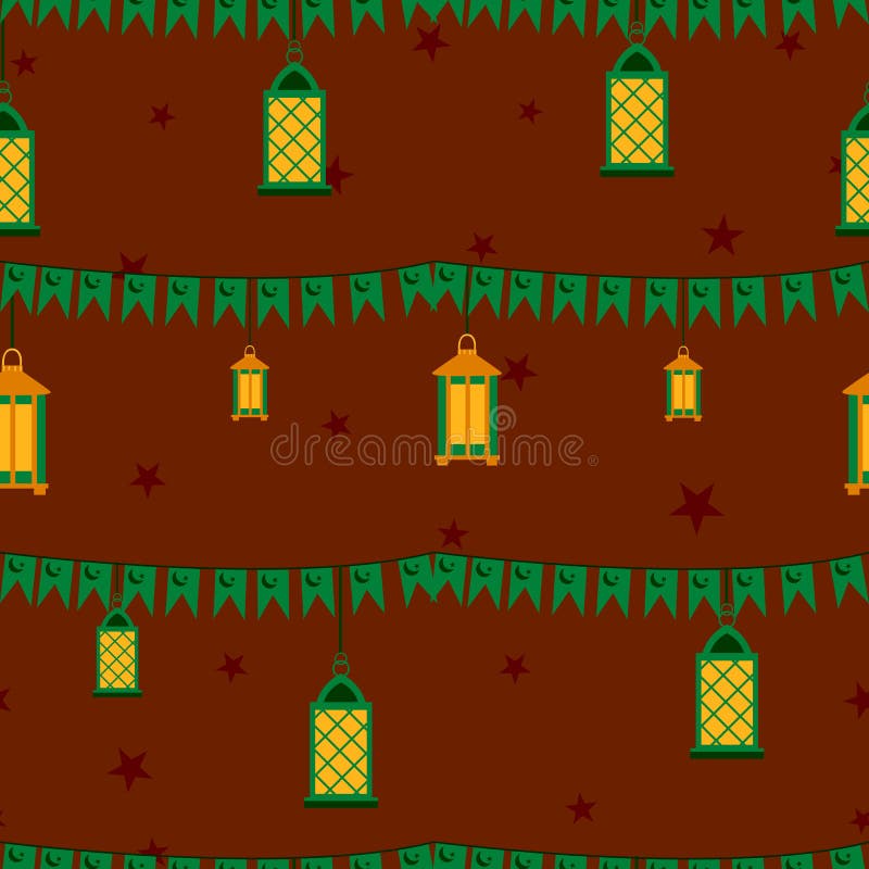 Seamless Ramdan Pattern Stock Illustrations – 40 Seamless Ramdan ...