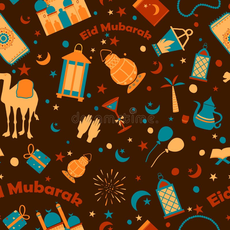 Seamless Ramdan Pattern Stock Illustrations – 40 Seamless Ramdan ...