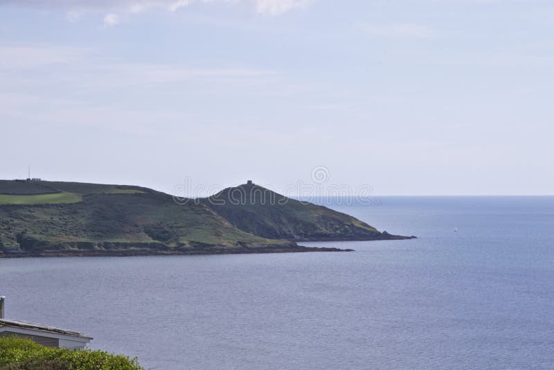 Rame Head Cornwall stock photo. Image of river, whitsands - 97802288