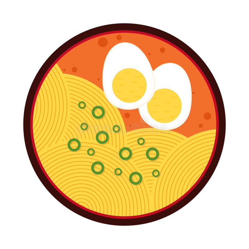 Ramen Top View. Ramen Specialist Logo Template Stock Vector ...