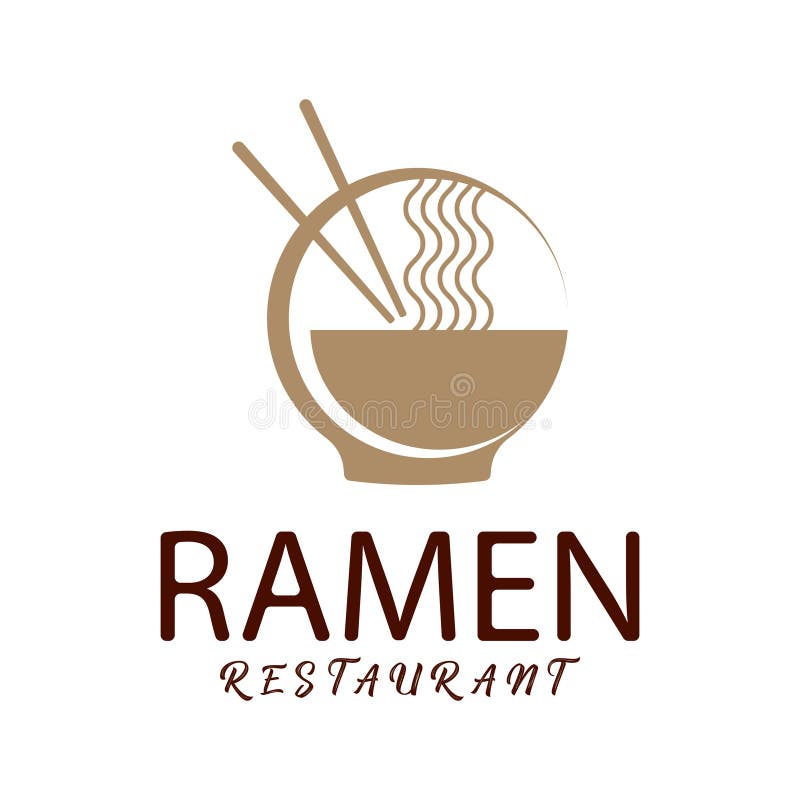 Ramen illustration logo stock vector. Illustration of cuisine - 298799502