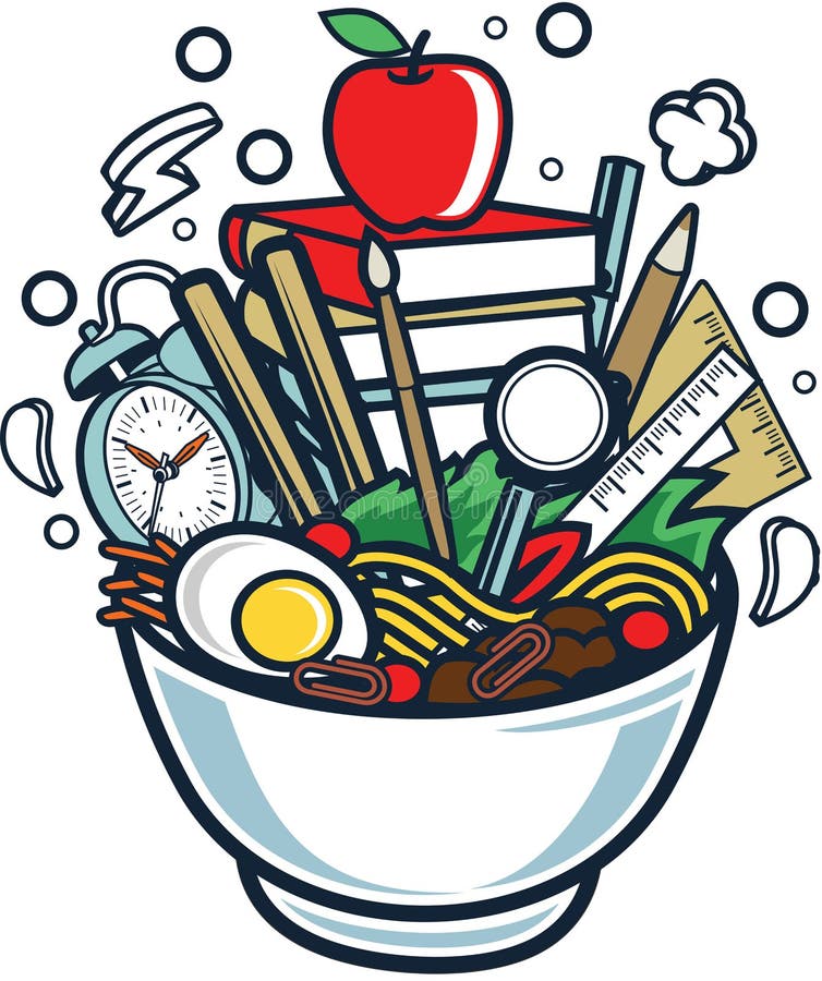 Ramen School stock illustration. Illustration of school - 323150450