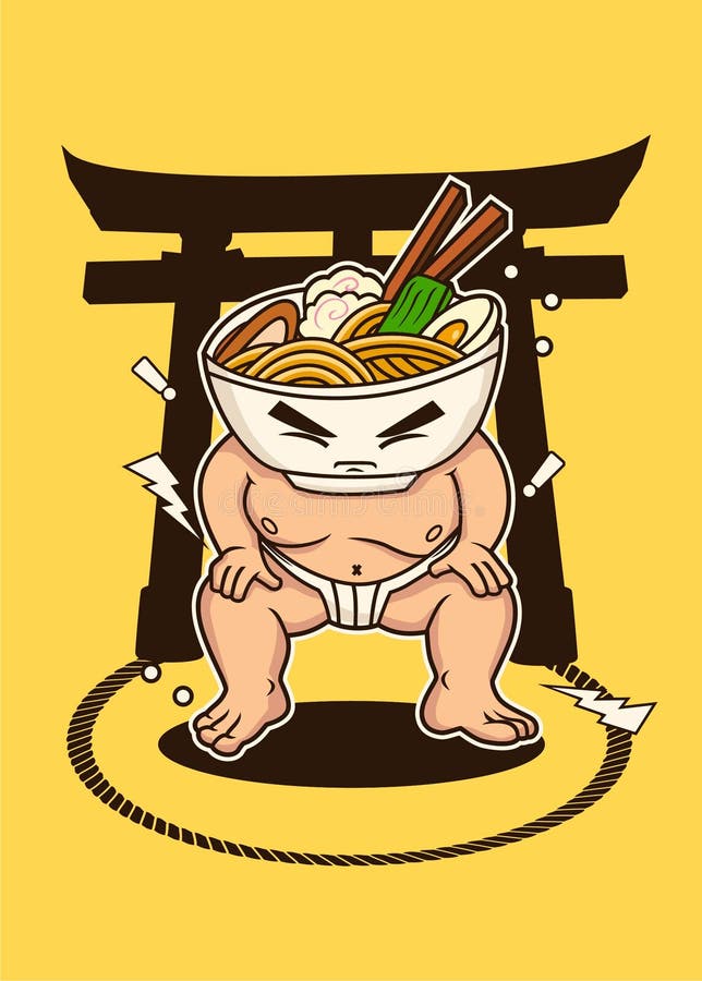 Ramen Sumo Stock Illustrations – 227 Ramen Sumo Stock Illustrations ...