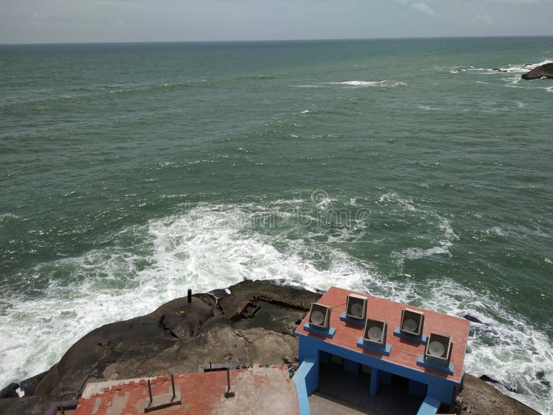 Rameswaram stock photo. Image of rameswaram, tower, water - 184492292