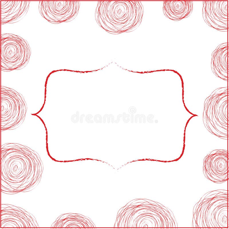 Ramka1 stock vector. Illustration of card, ornate, flower - 55822342