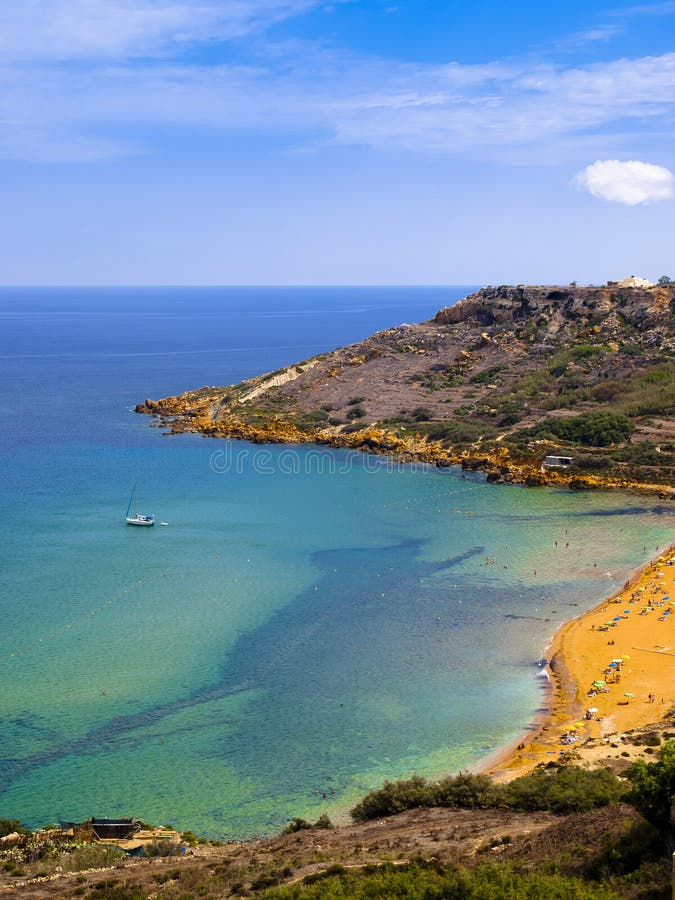 Ramla Bay stock photo. Image of holiday, sand, island - 49946944