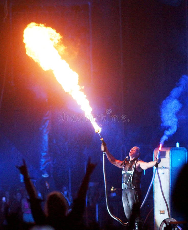 Rammstein foto de stock editorial. Imagem de povos, arte - 31803658