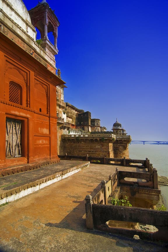 Ramnagar Fort in Varanasi stock photo. Image of building - 4784494