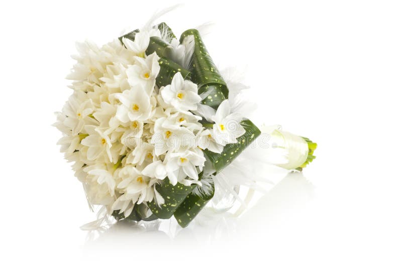 Ramo blanco de la boda foto de archivo. Imagen de elegancia - 39967054