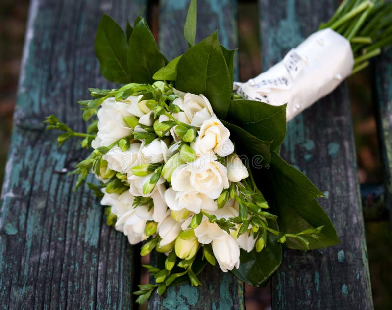 Ramo Blanco Hermoso De La Boda Foto de archivo - Imagen de sindicato ...