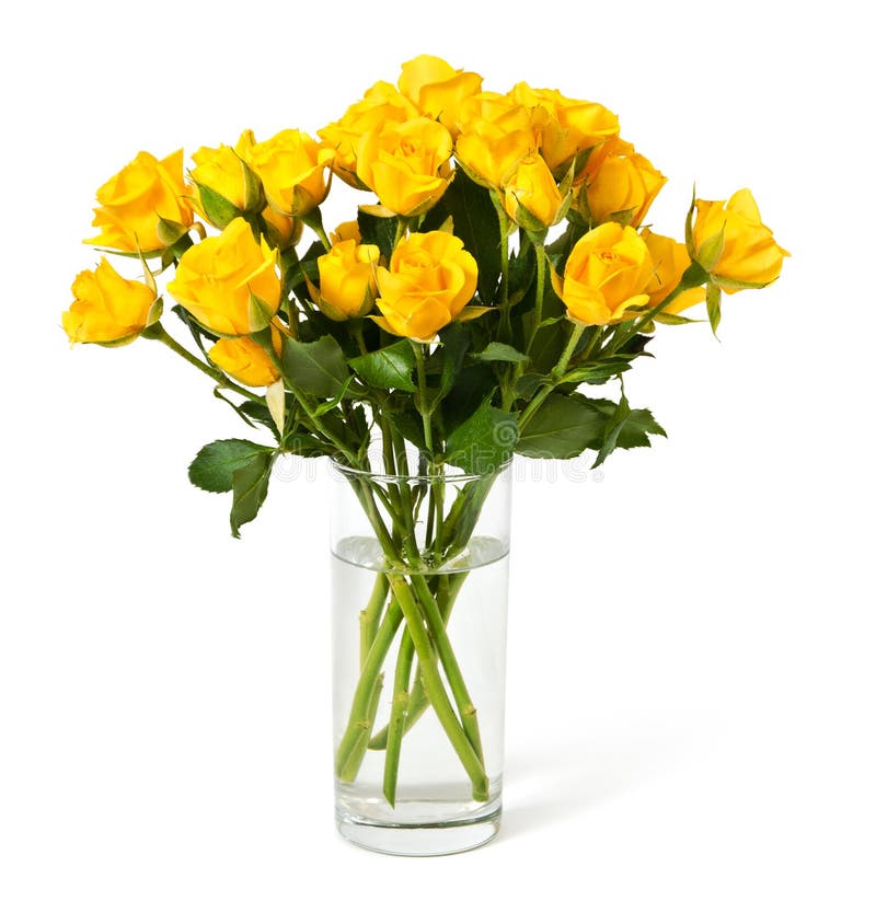 Ramo de rosas amarillas imagen de archivo. Imagen de concepto - 54232349