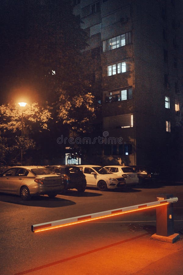 The Ramp in Front of the Building Stock Image - Image of exterior ...