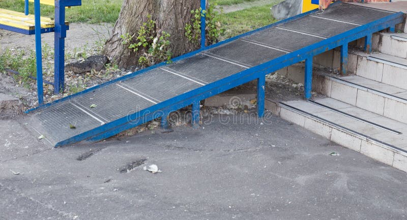 Ramp for People with Disabilities and for those Who Has Reduced ...
