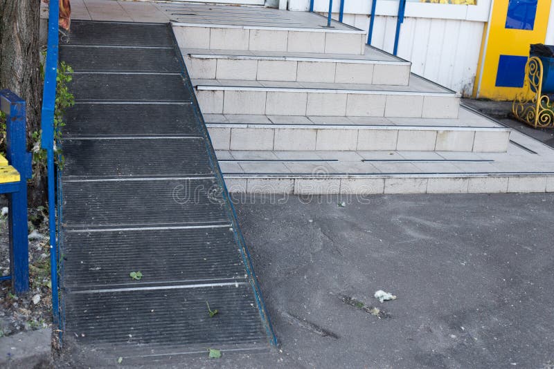 Ramp for People with Disabilities and for those Who Has Reduced ...