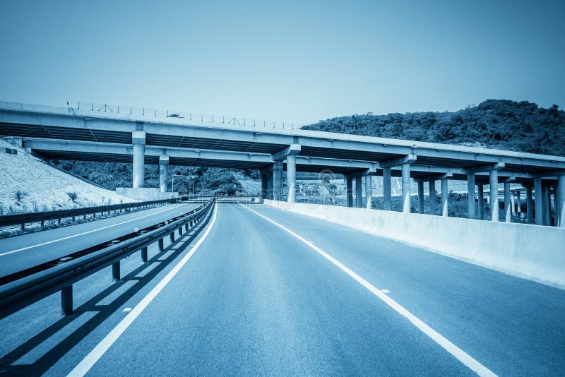 Ramp road under expressway stock photo. Image of freeway - 233575510