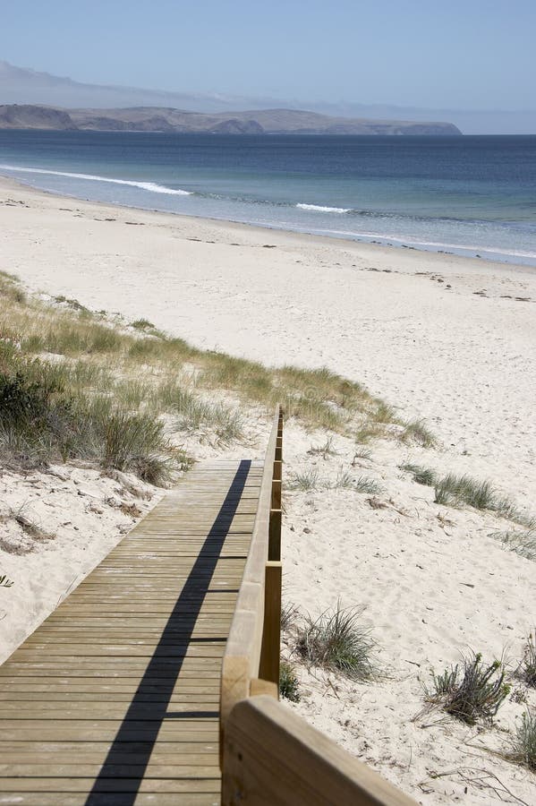 Ramp to the Beach stock photo. Image of hills, vegetation - 748596