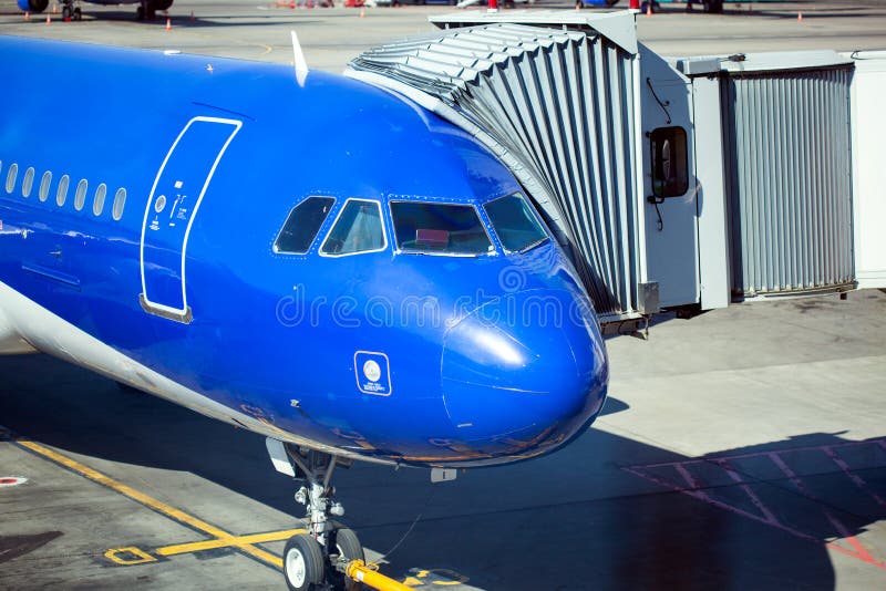 A ramp of the plane stock photo. Image of airport, journey - 31143992