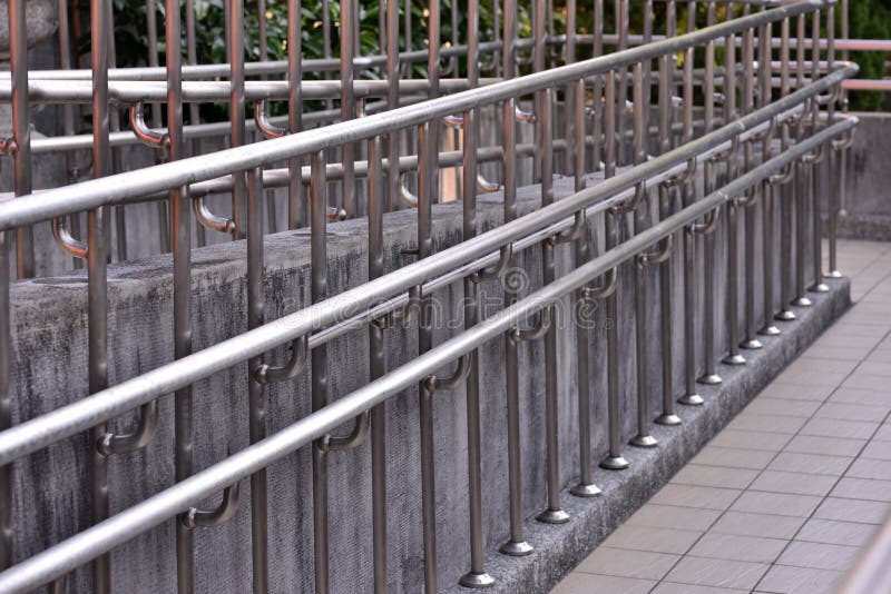 Ramp Way for Support Wheelchair Disabled People Stock Photo - Image of ...