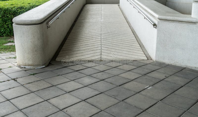 Ramp for wheelchair stock image. Image of health, drive - 77419379