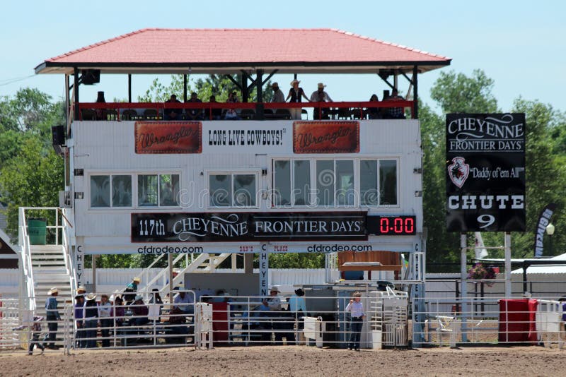 Rampa do rodeio foto de stock editorial. Imagem de cerca - 36318698
