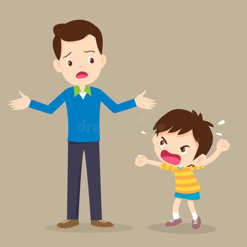 Dad Son Sad Stock Illustrations – 333 Dad Son Sad Stock Illustrations ...