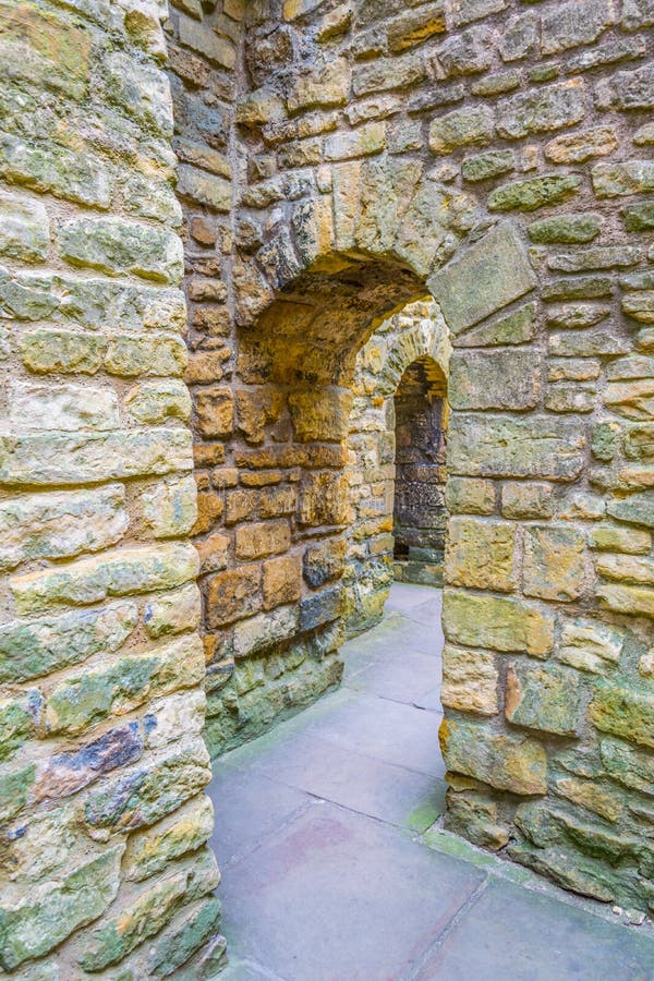 Rampart of the Lincoln Castle, England Stock Photo - Image of england ...