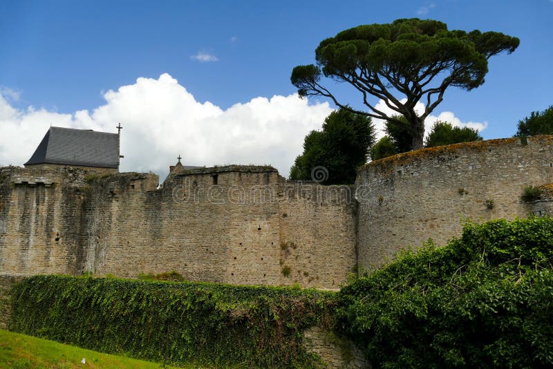 Castle of Clisson Monument in Clisson Stock Photo - Image of history ...