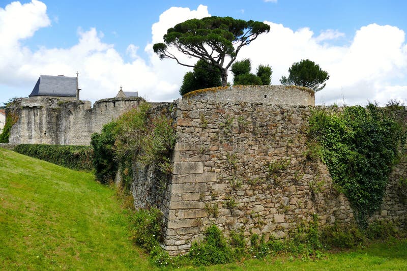 Castle of Clisson Monument in Clisson Stock Photo - Image of history ...