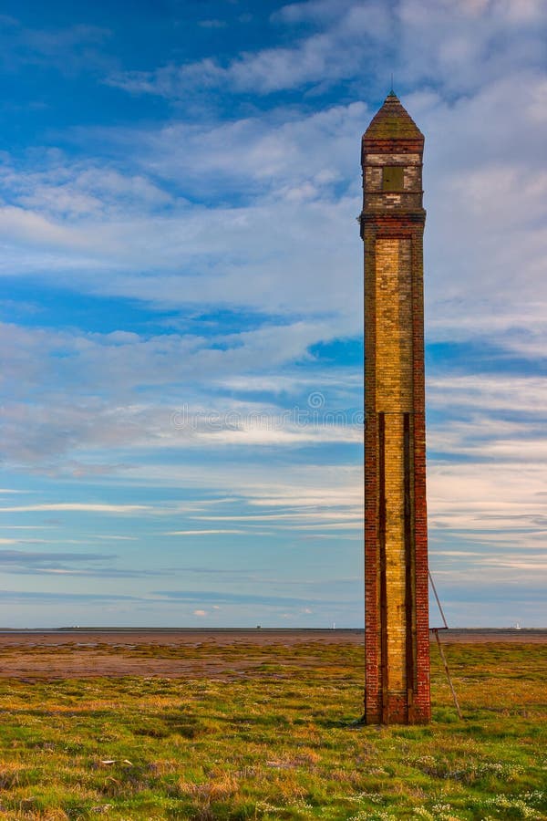 Rampside Lighthouse stock photo. Image of beach, scenery - 47441806