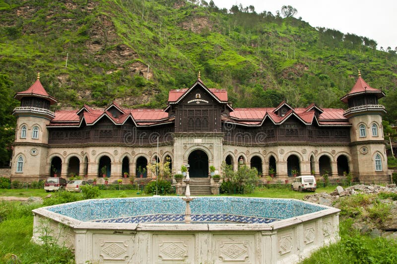 Rampur Padam Palace stock photo. Image of cenotaph, culture - 27539420