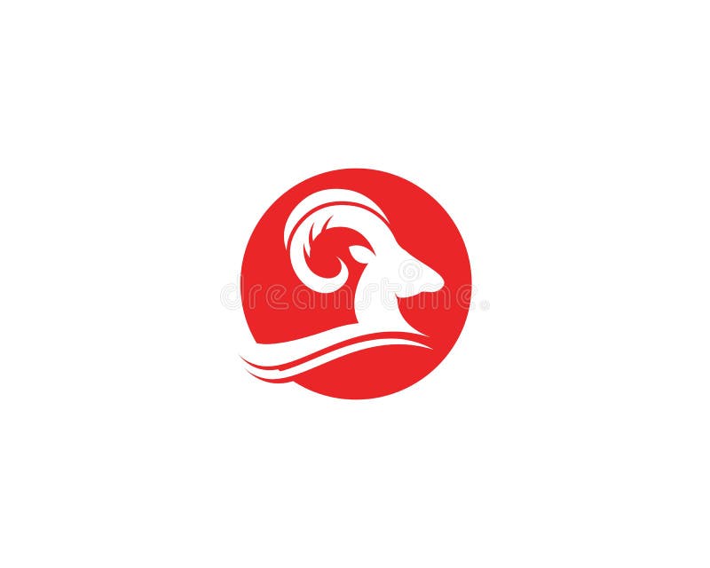 Rams head logo design icon stock vector. Illustration of male - 130525591