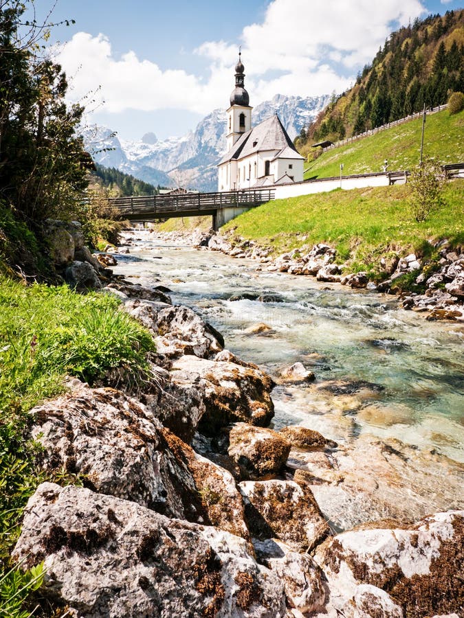 Ramsau stock image. Image of europe, famous, dome, elegance - 28742609