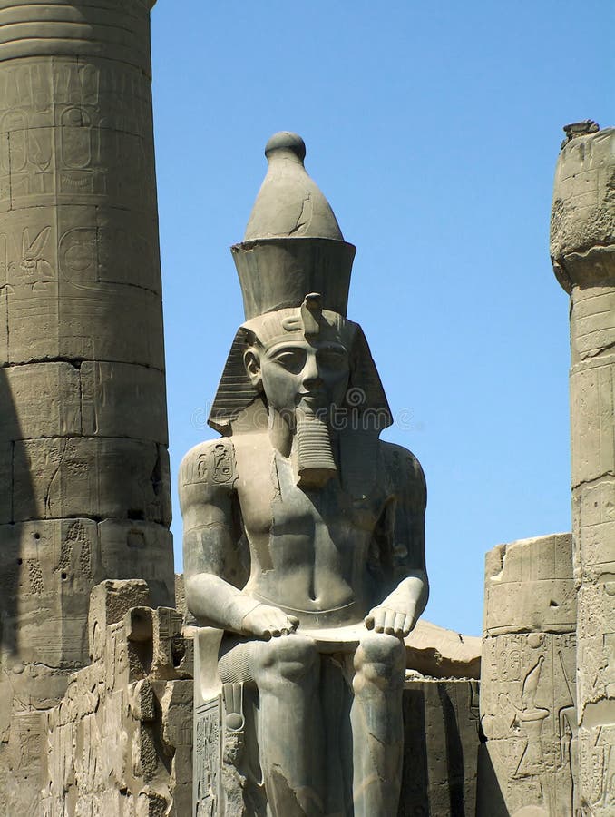 Ramses statue stock image. Image of geometry, destination - 3744629