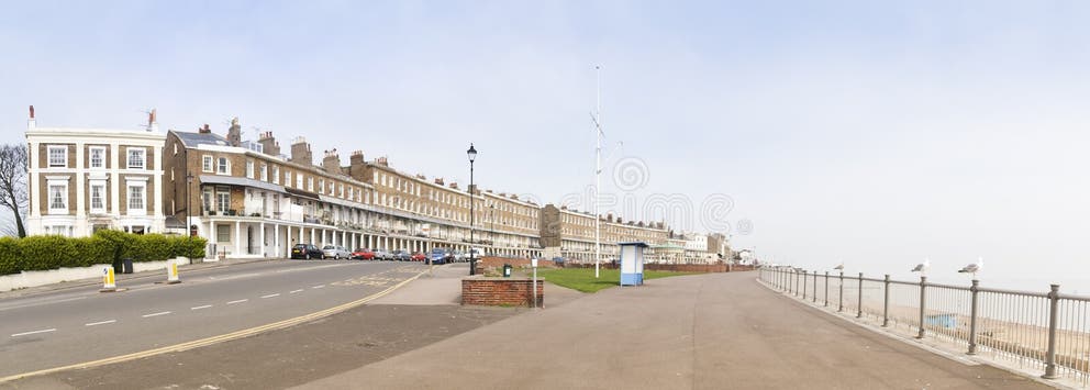 Ramsgate Seafront Promenade Kent England Stock Photo - Image of seaside ...
